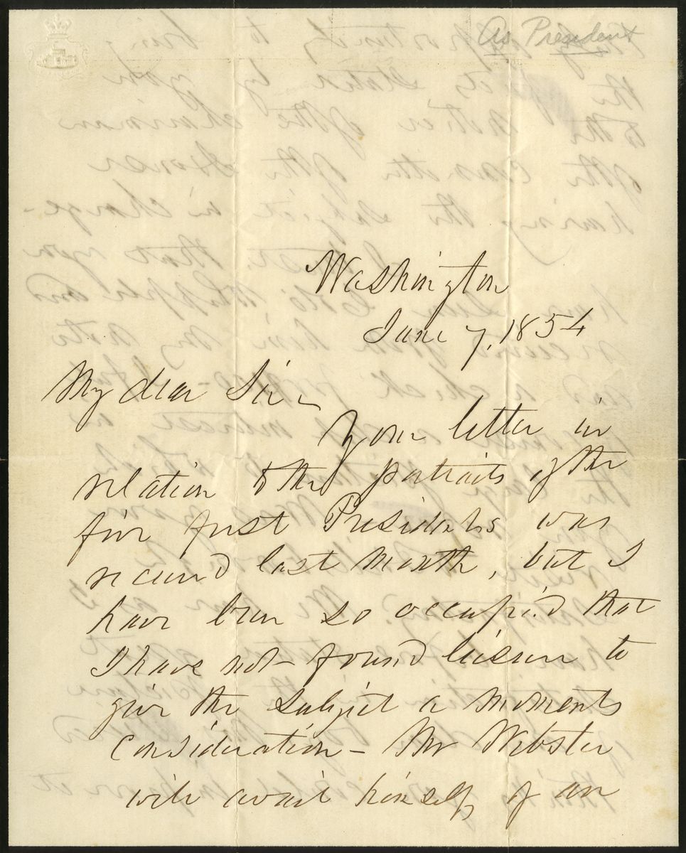 First Lady Jane Pierce Mourns Her Son Ben | Shapell Manuscript Foundation