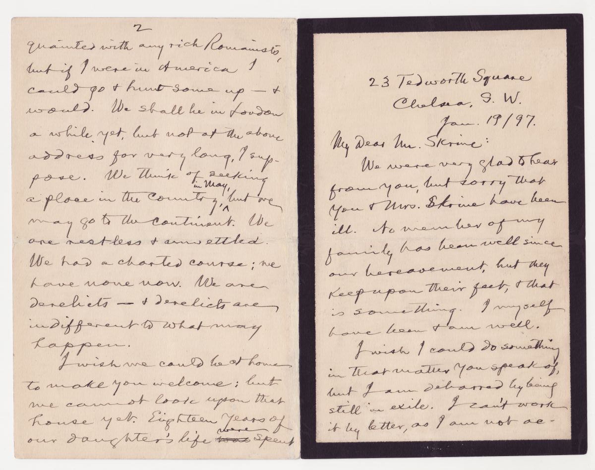 Abraham Lincoln Asks Mary's Friend to Help After Death of Son William ...