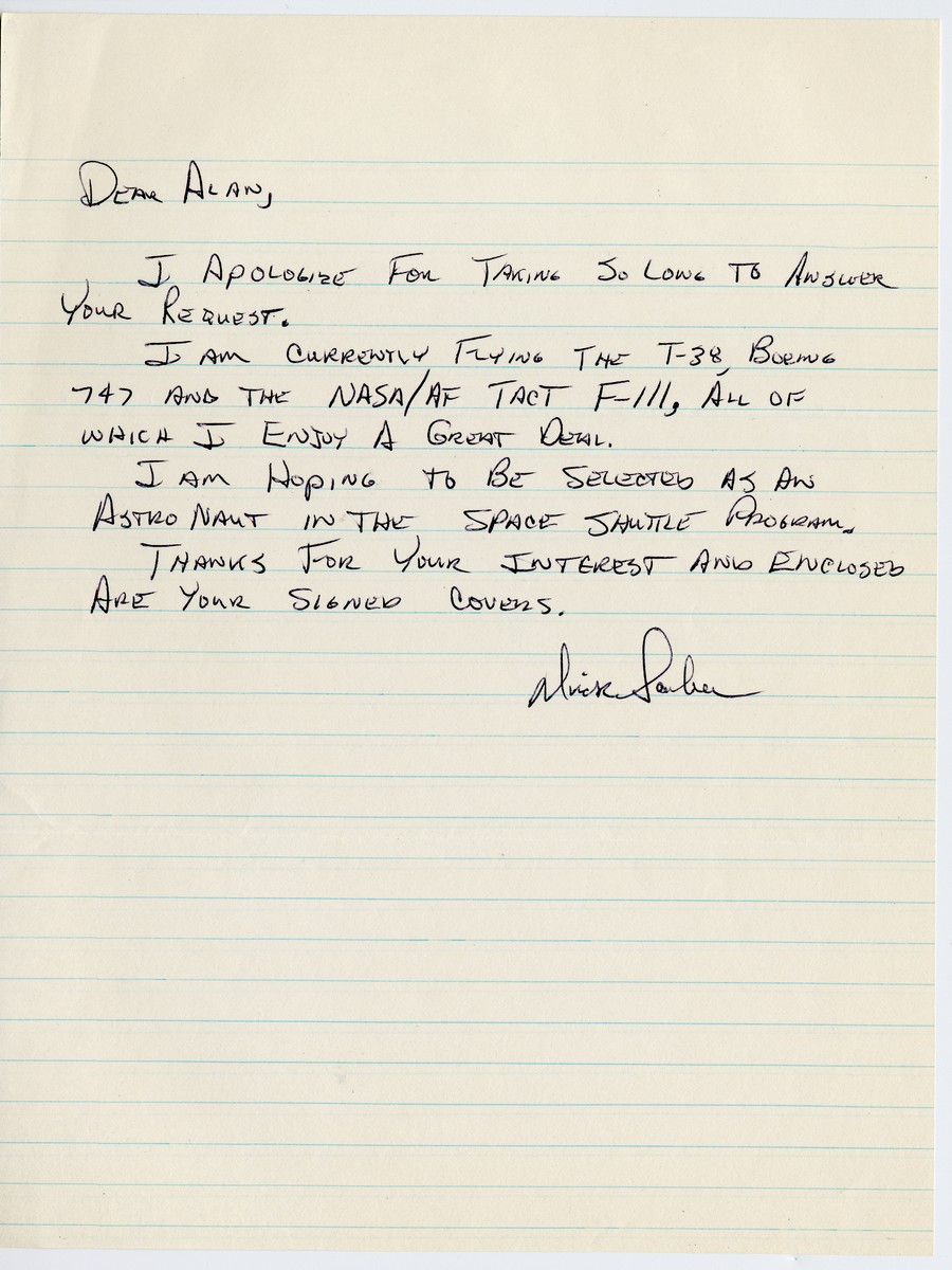 Challenger Space Shuttle Crew Member Gregory Jarvis Felt Lucky ...