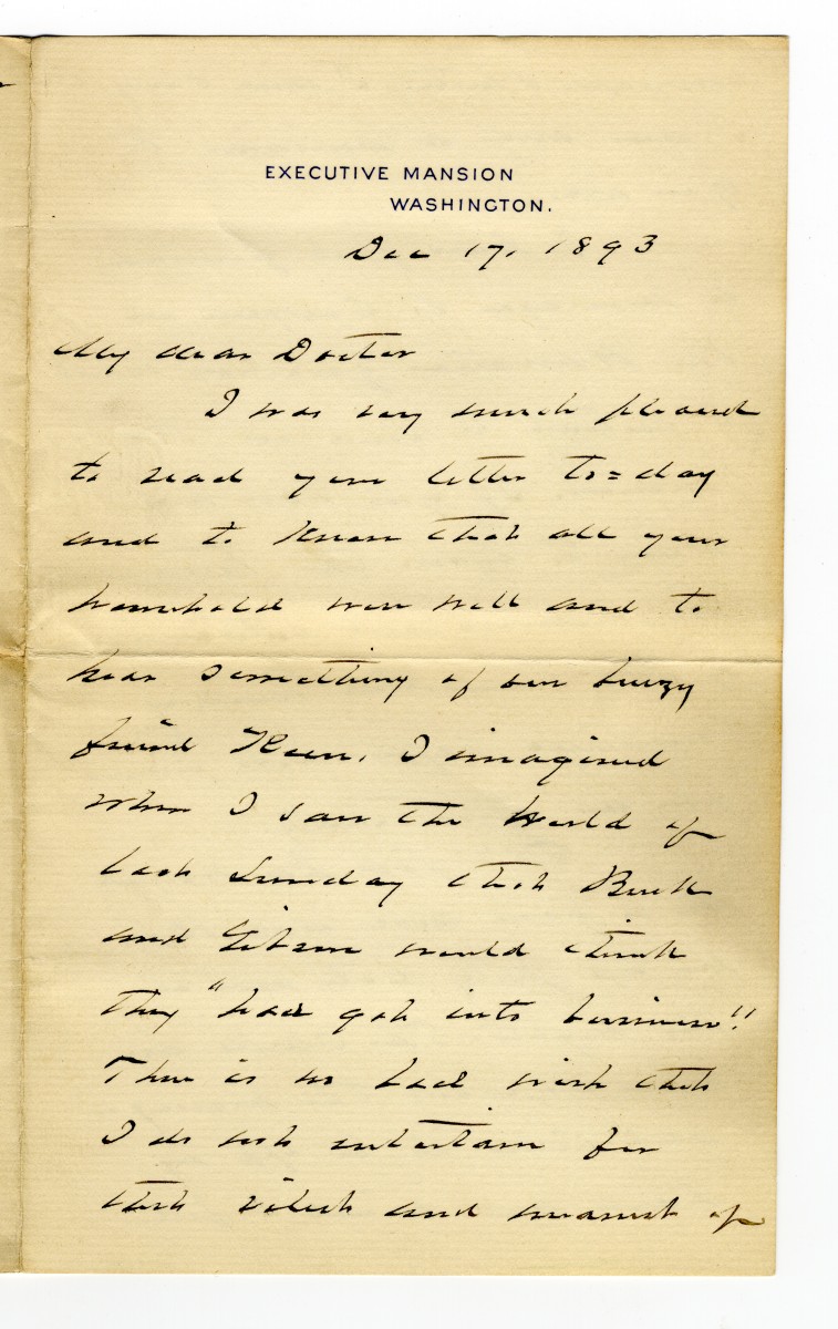 President Grover Cleveland In Office Cancer Surgery