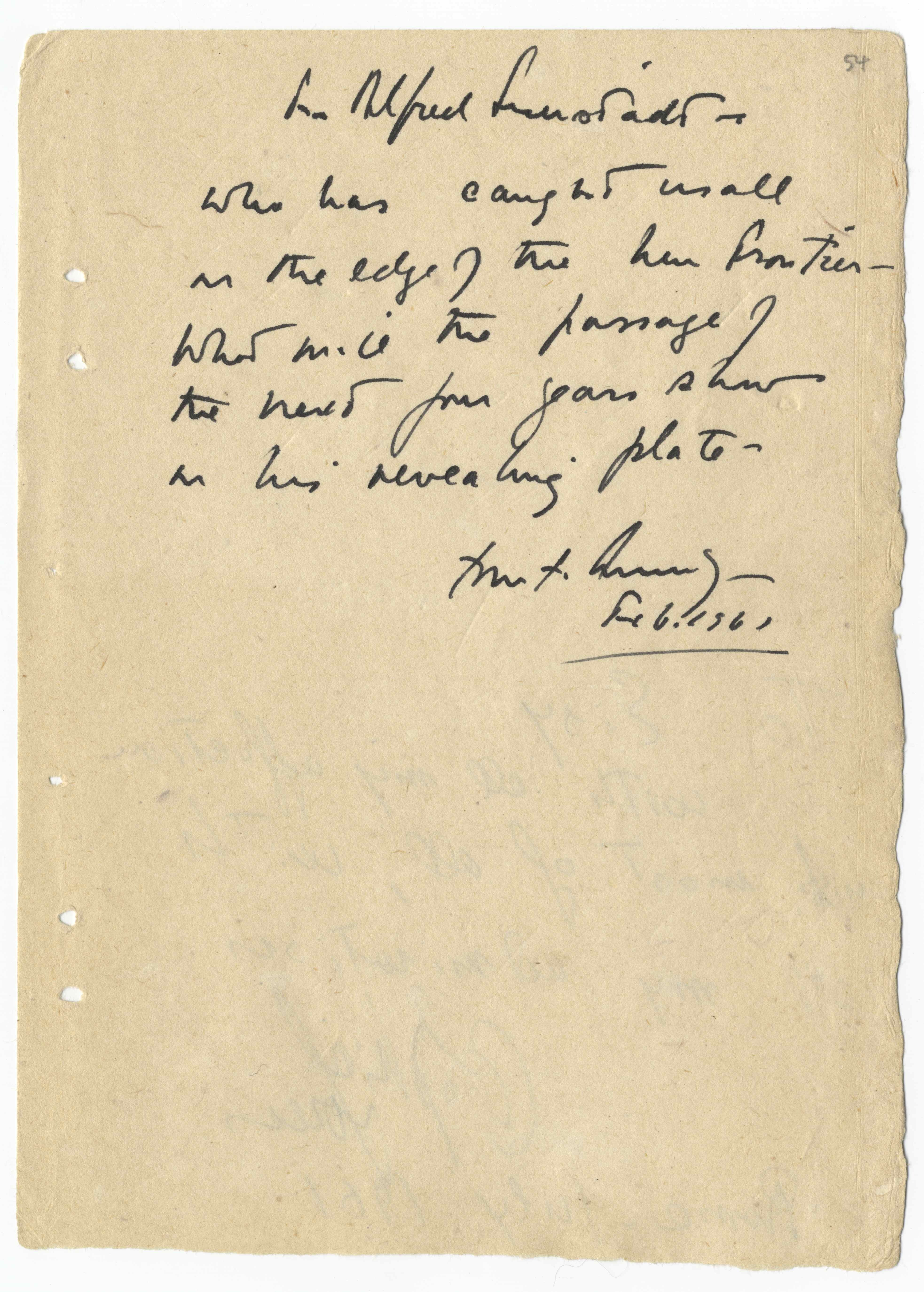 JFK's "New Frontier Speech"of 1960 | Shapell Manuscript Foundation