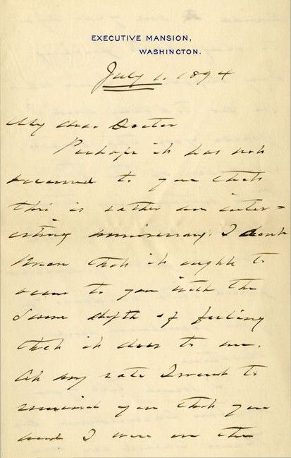 Grover Cleveland on Hawaii, Drinking, and Gratitude to His Secret Surgeon