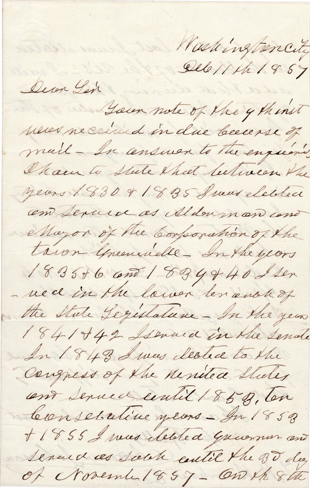 President Andrew Johnson Writes His “Humble History” in Two Pages