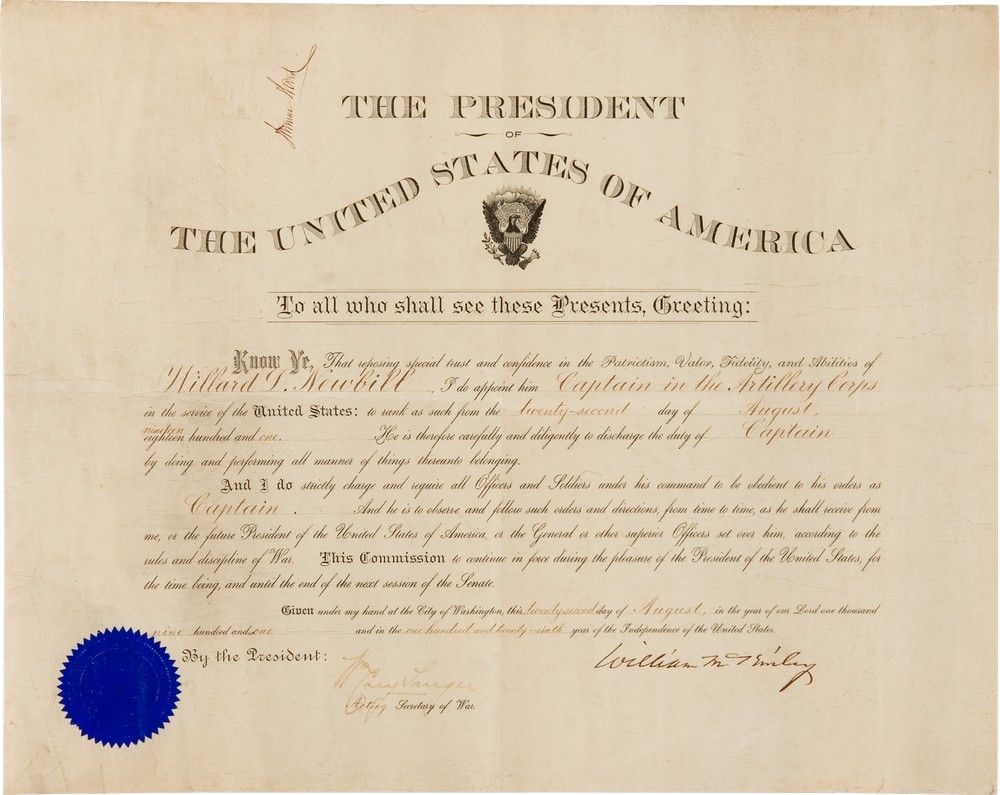 William Mckinley Signature