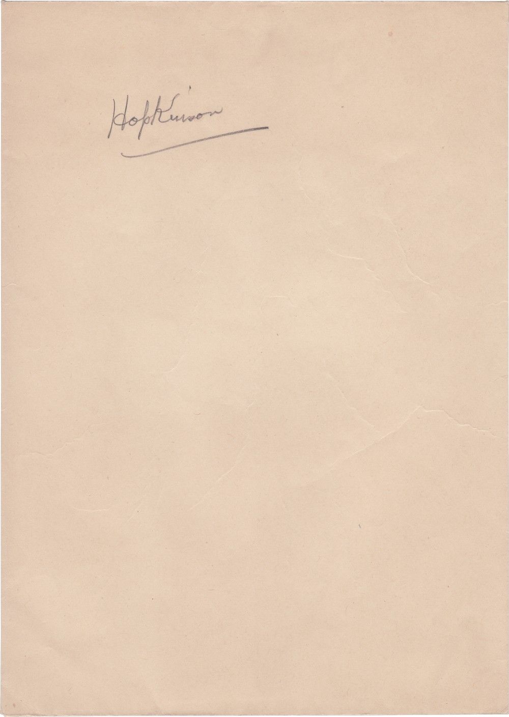 Herbert Hoover's Autograph Collection