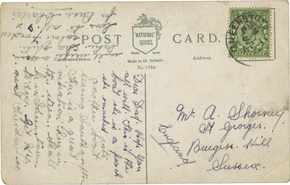 Titanic Postcard 1912 | Shapell Manuscript Foundation