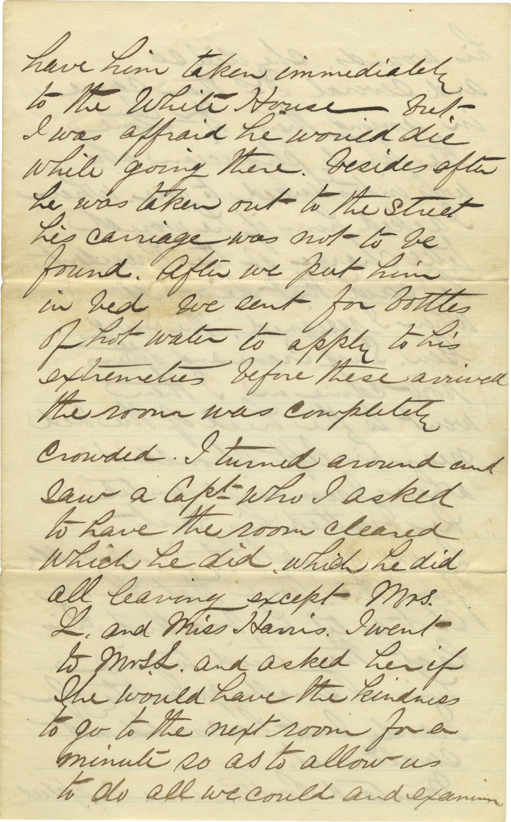 Lincoln's Doctor, Charles Leale, at Ford's Theatre Assassination ...