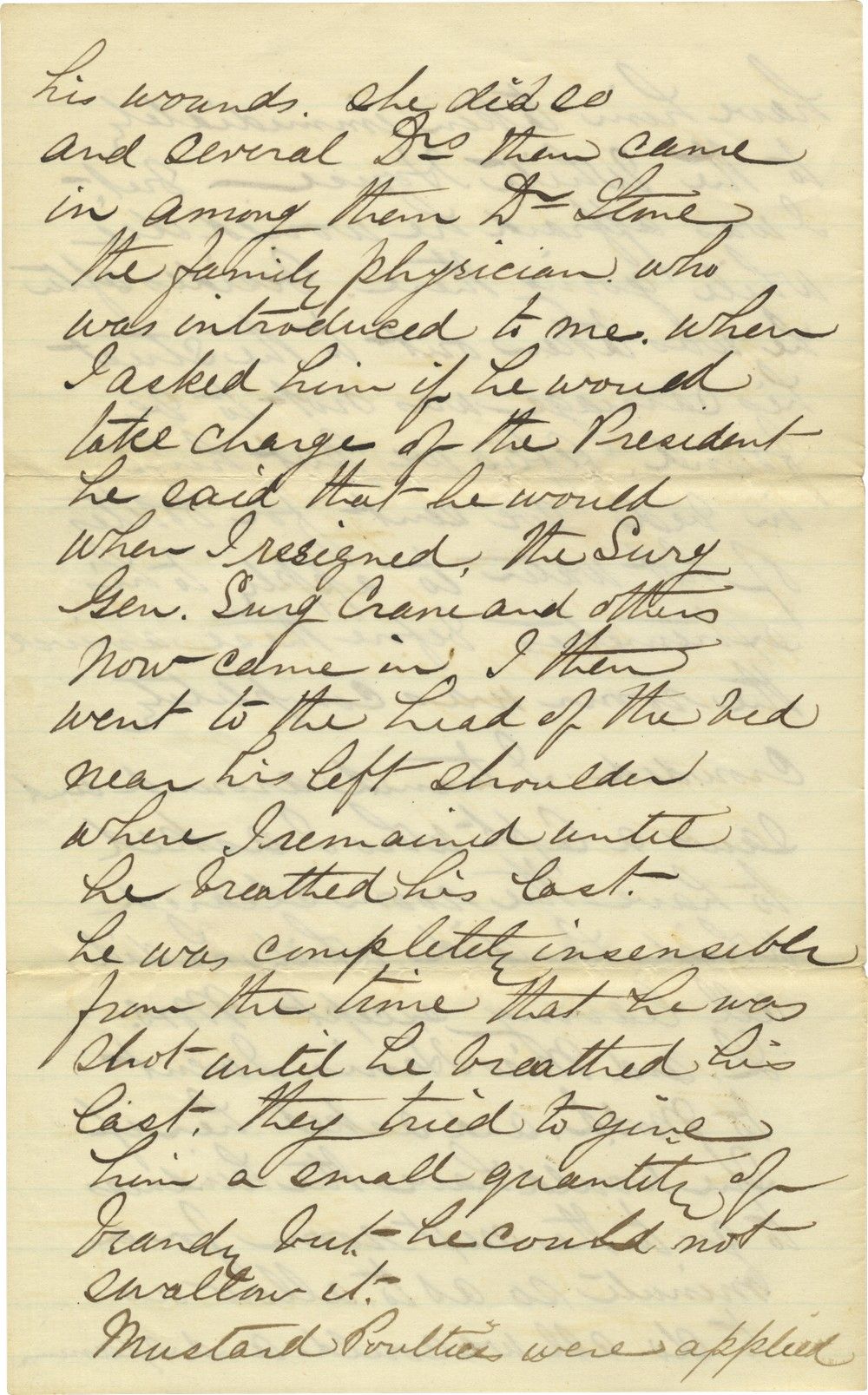 Lincoln's Doctor, Charles Leale, at Ford's Theatre Assassination ...