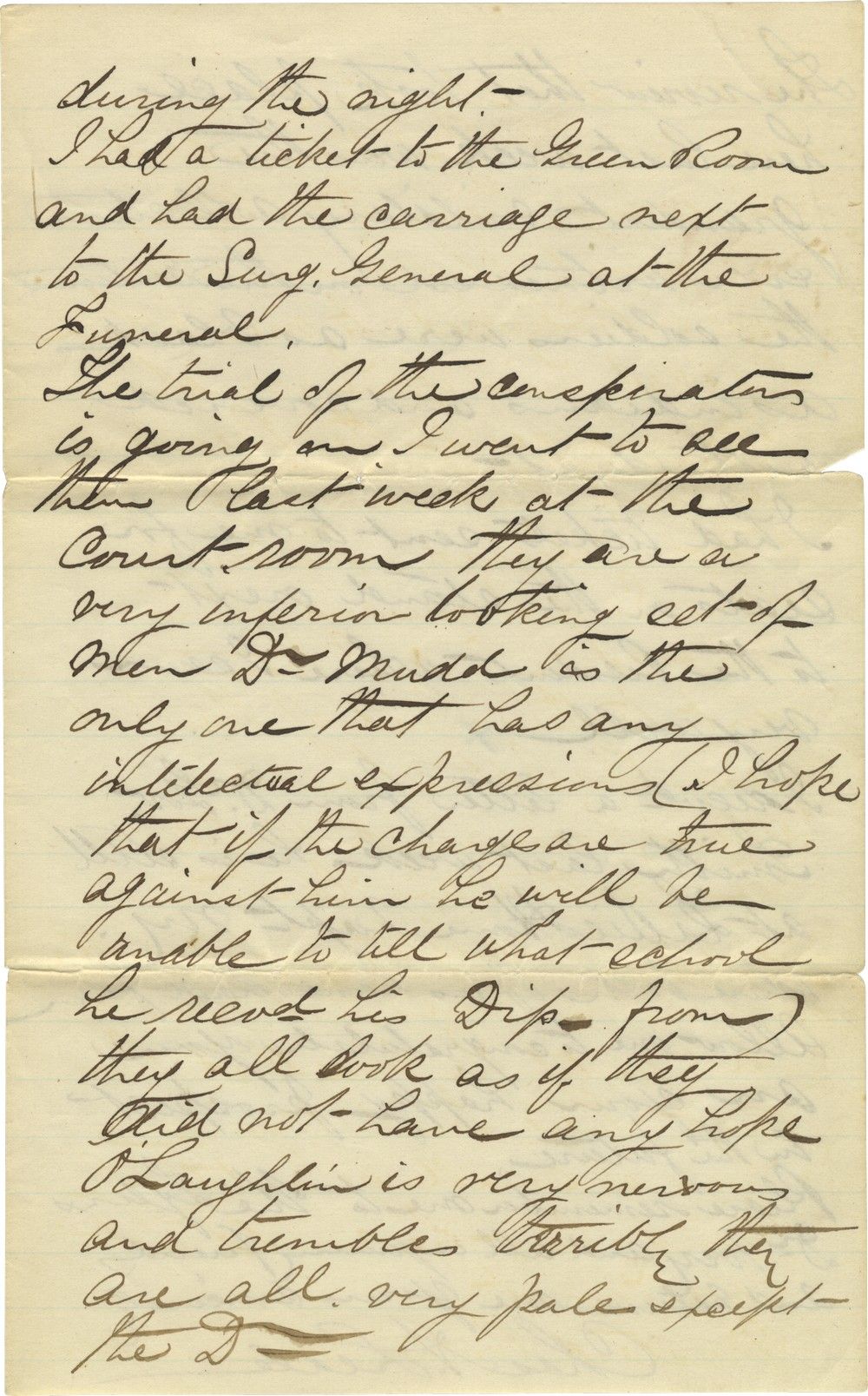 Lincoln's Doctor, Charles Leale, at Ford's Theatre Assassination ...