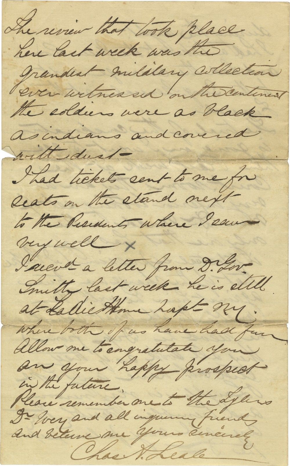 Lincoln's Doctor, Charles Leale, at Ford's Theatre Assassination ...