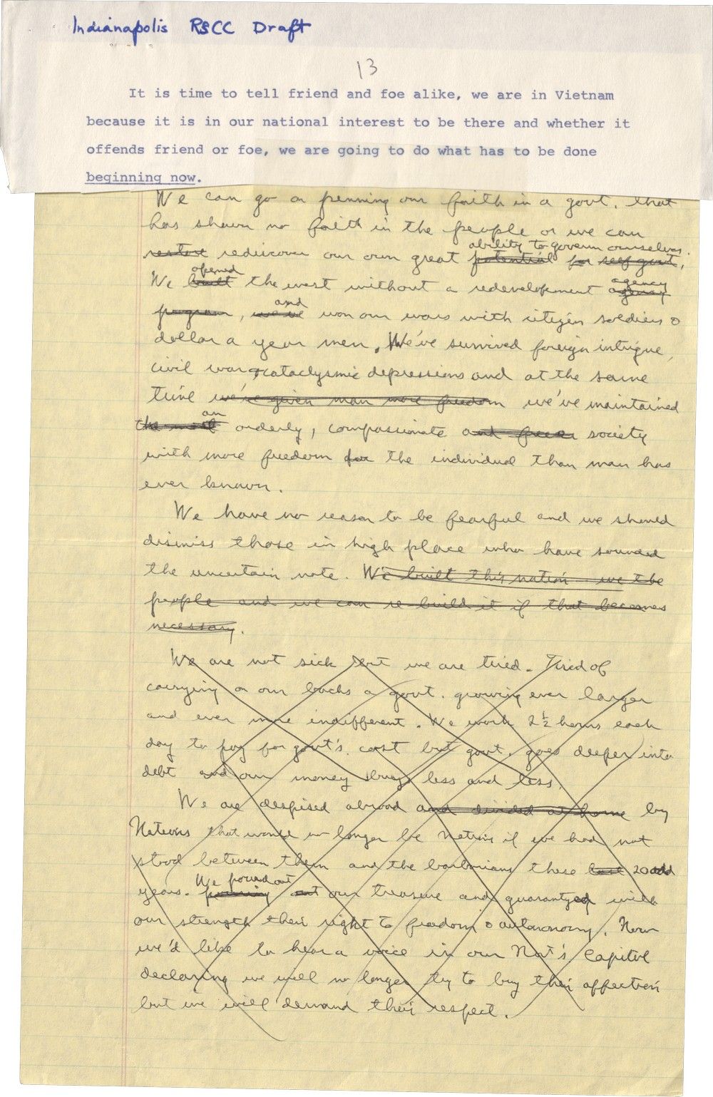 Ronald Reagan Speech on Robert F.Kennedy Assassination 1968