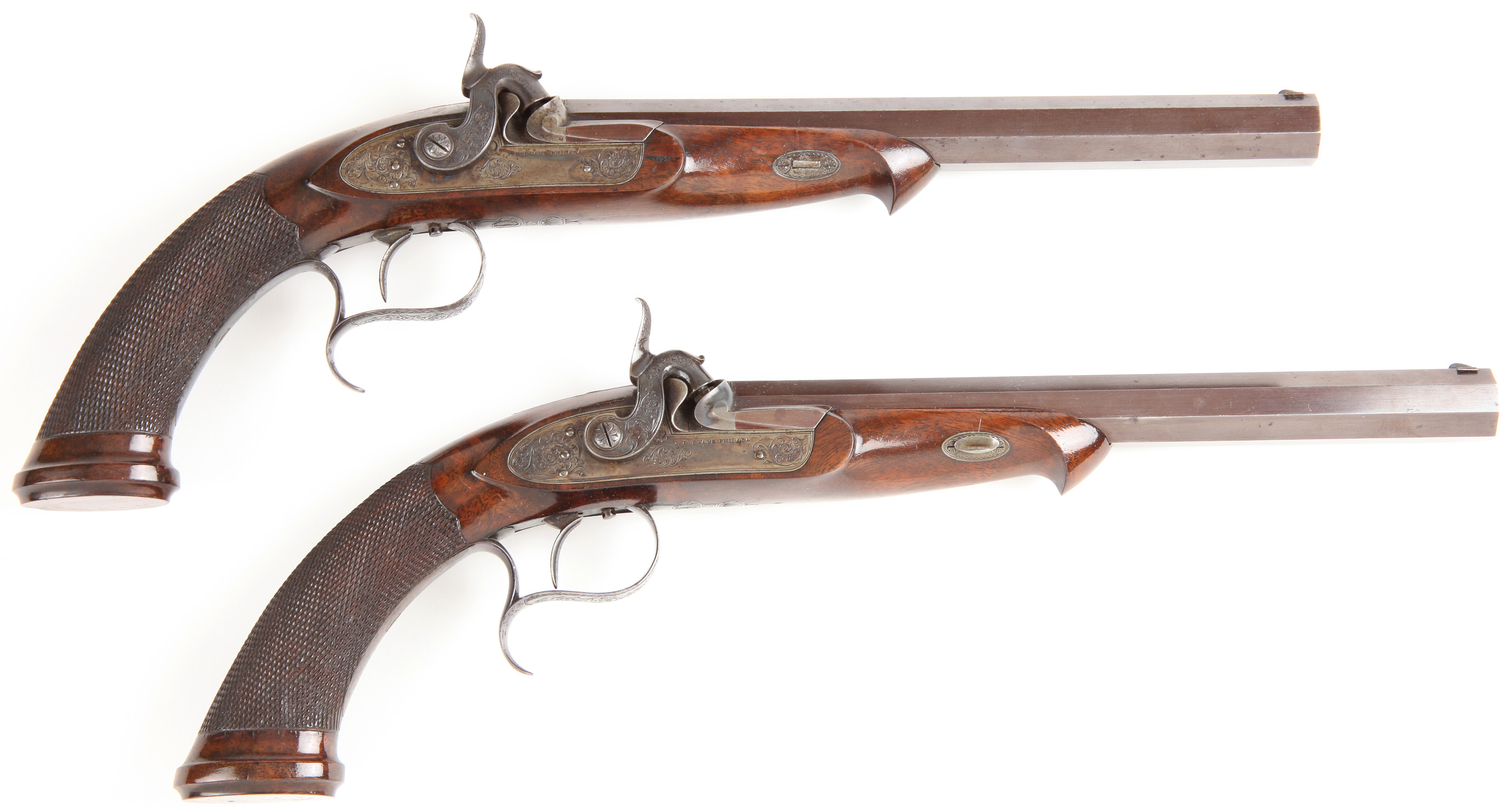 Pair Of American Dueling Pistols, 1867