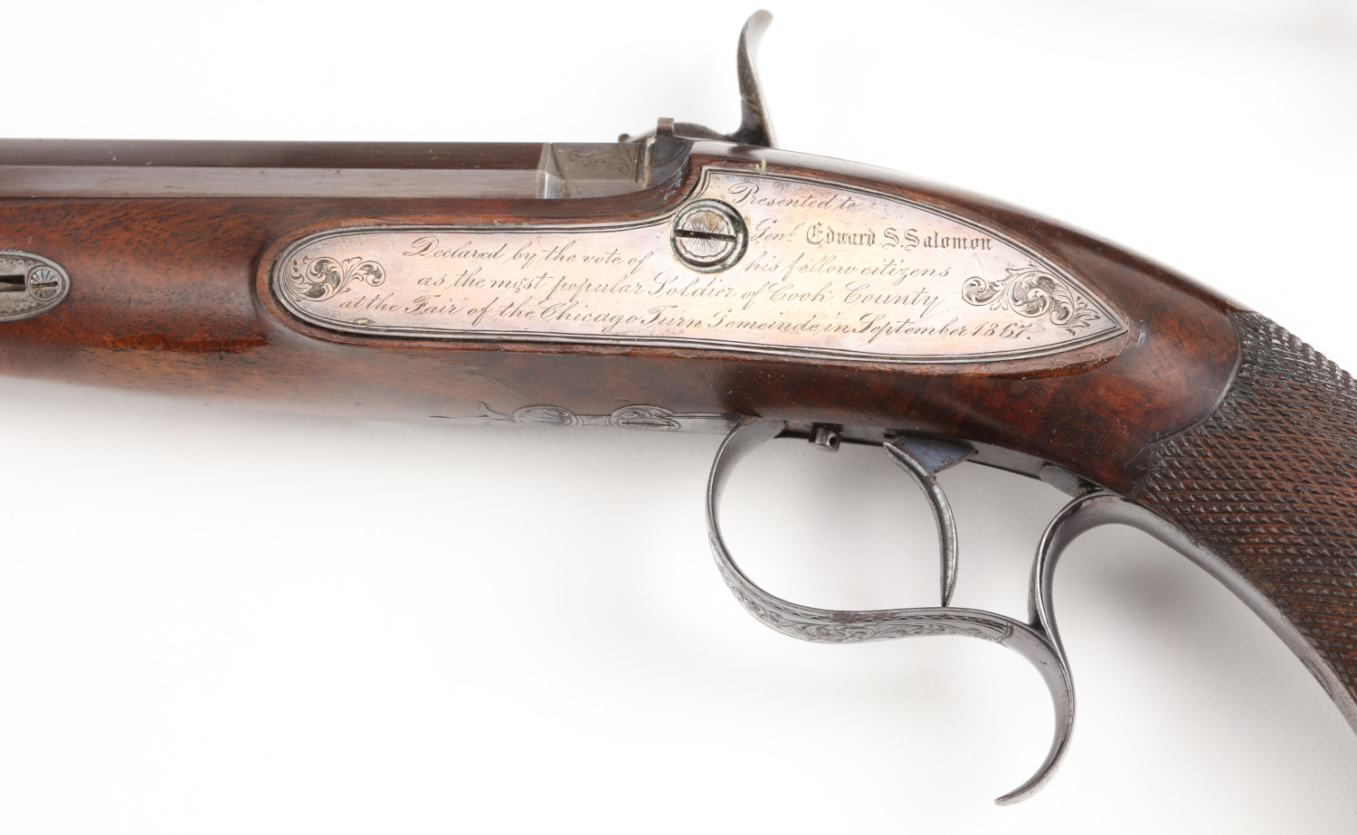 Pair Of American Dueling Pistols, 1867